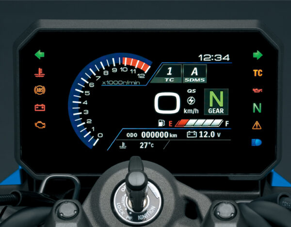 Color TFT Multi-Information Display - SUZUKI MOTORCYKLER